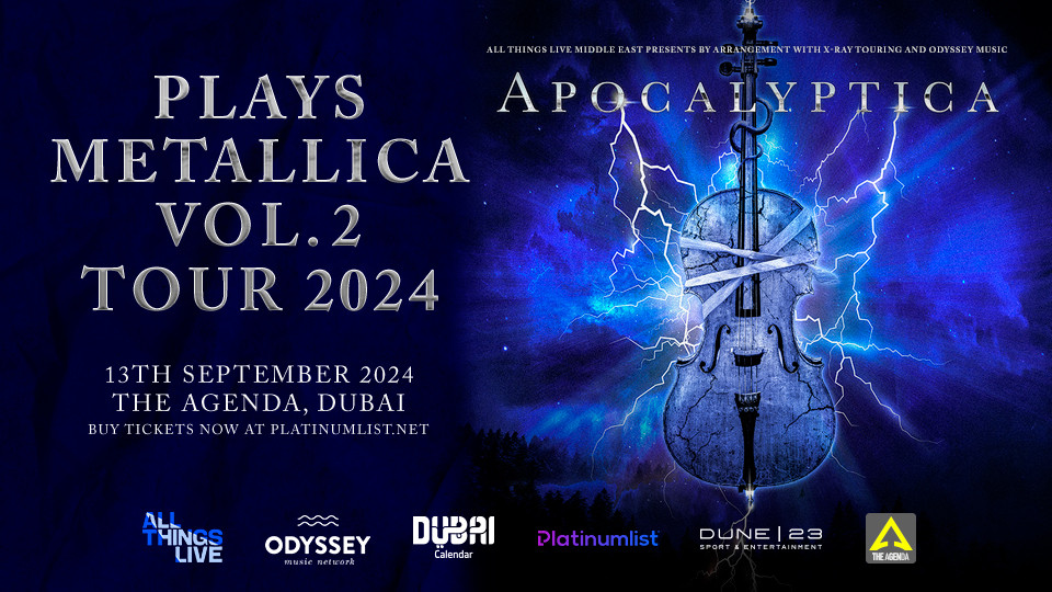 "Apocalyptica Plays Metallica Vol.2" Live in Dubai countdown is on ...