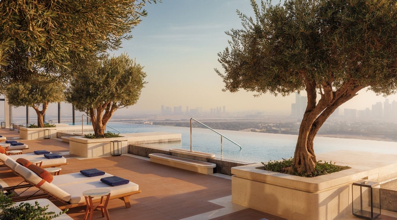 Dining and pool club experience at Tapasake at the Link, One&Only One ...