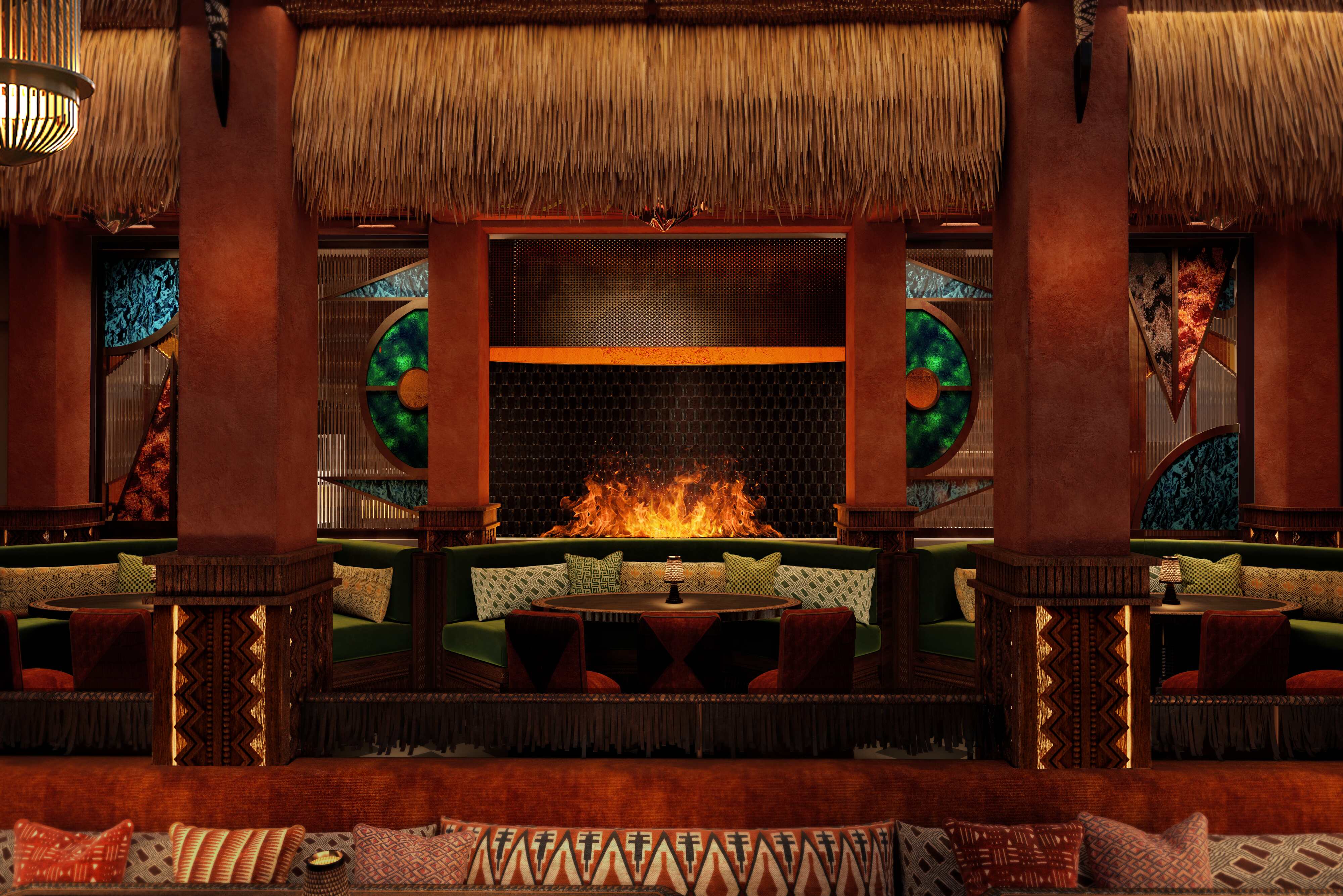 INÁ Dubai: a flaming new addition to J1 Beach