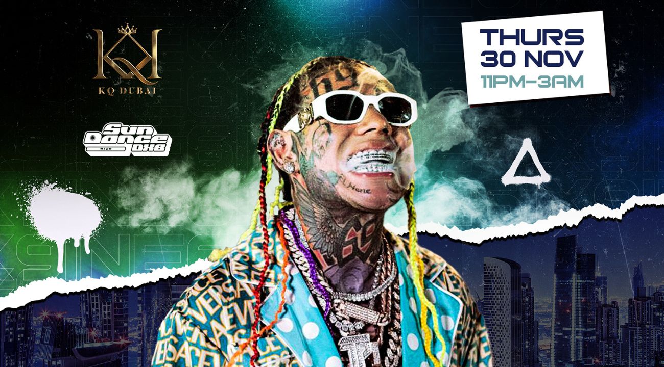 The Countdown Begins: 6ix9ine Live at KQ Dubai!