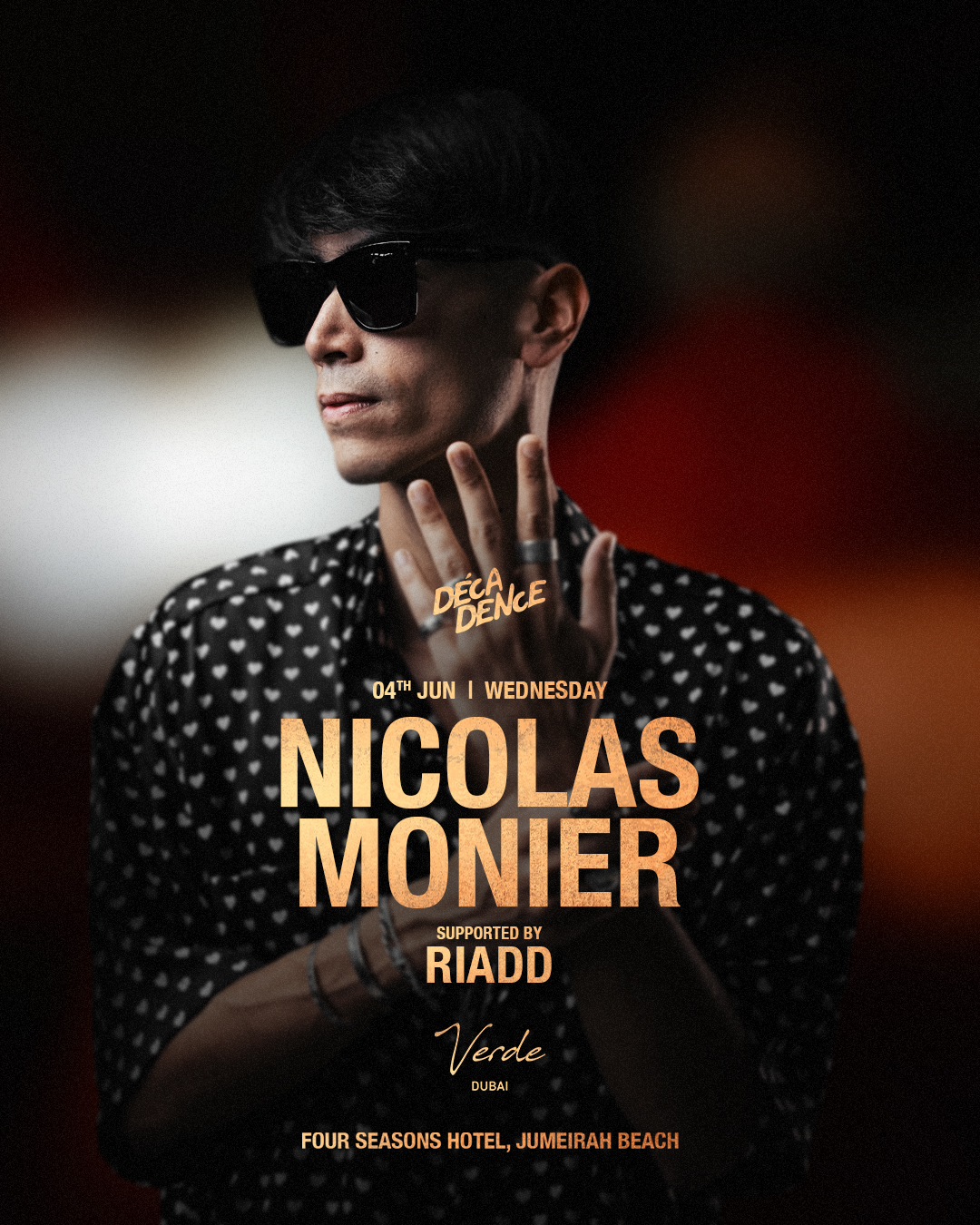 Nicolas Monier | Decadence x Verde Dubai on Wednesday 4th June 2025 in ...