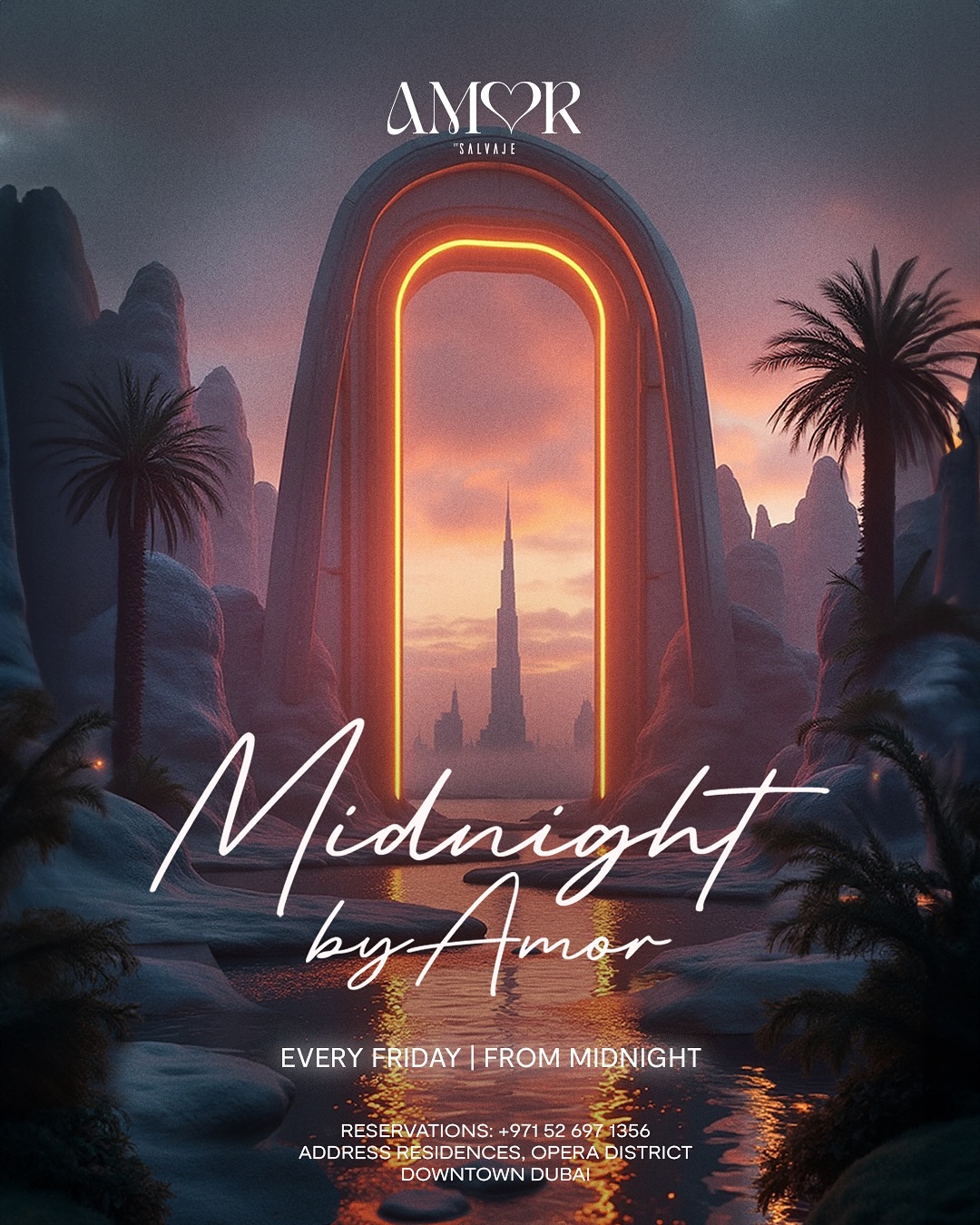 Midnight by Amor on Friday 30th May 2025 in Amor by Salvaje