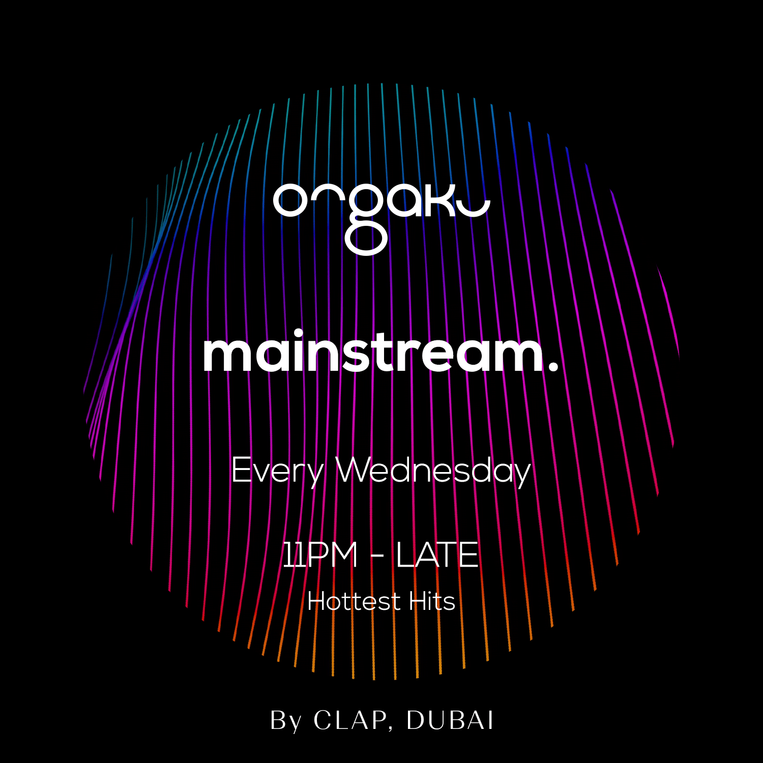 Mainstream on Wednesday 19th February 2025 in Ongaku