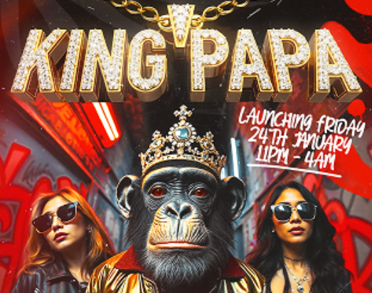 King Papa at Papa Dubai on Friday 30th May 2025 in The Party Finder